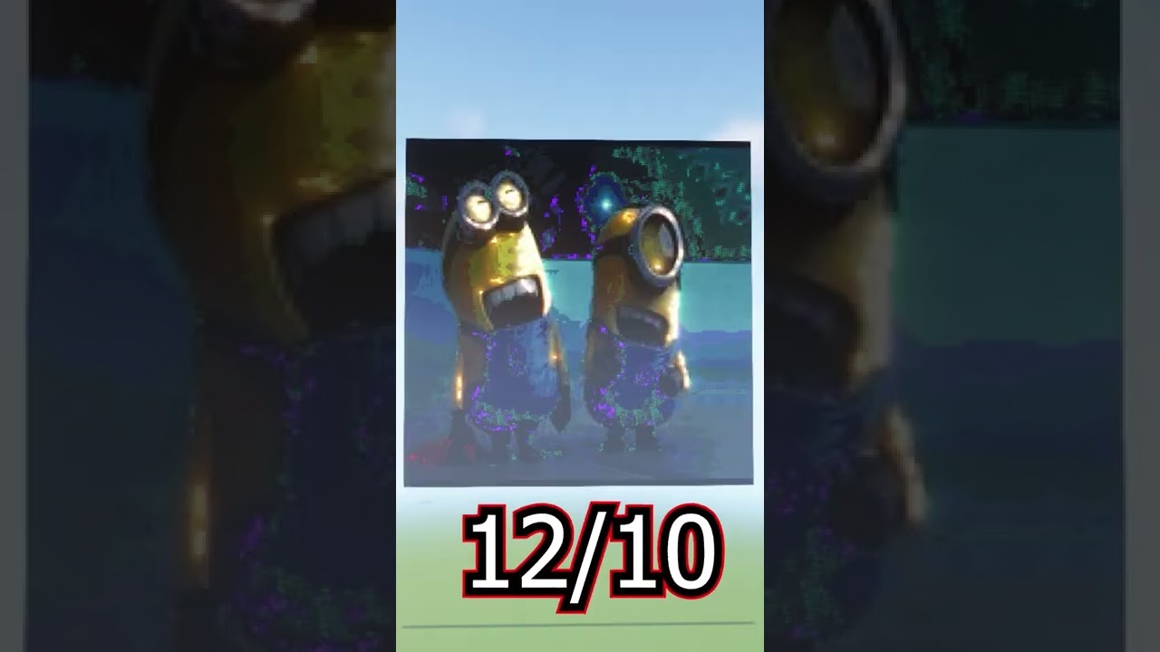 Minecraft: THE BEST DESPICABLE ME MINION BUILDS #shorts - YouTube