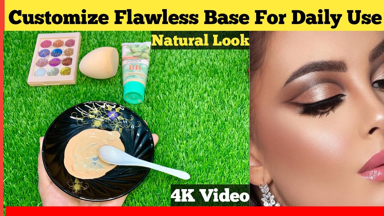 Flawless Base With BB Cream || Glowing Base For Daily Use || Natural ...
