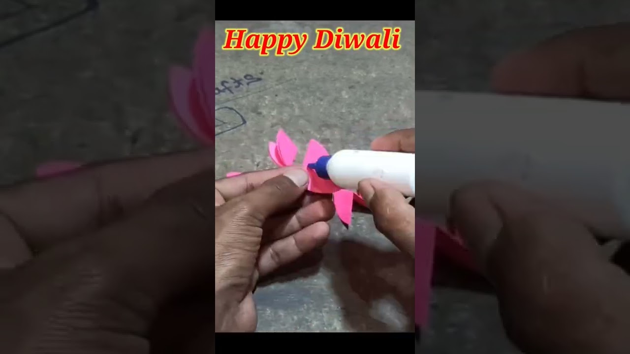 Paper Making Diya - R Crafts #rcrafts #papercraft #shorts - YouTube