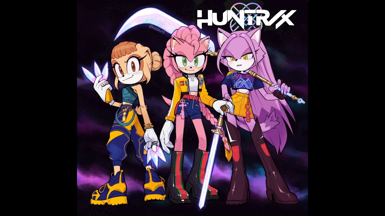 Team Huntrix | Sonic x KPop Demon Hunters Comic Dub (Art by @Kiioki11 ...