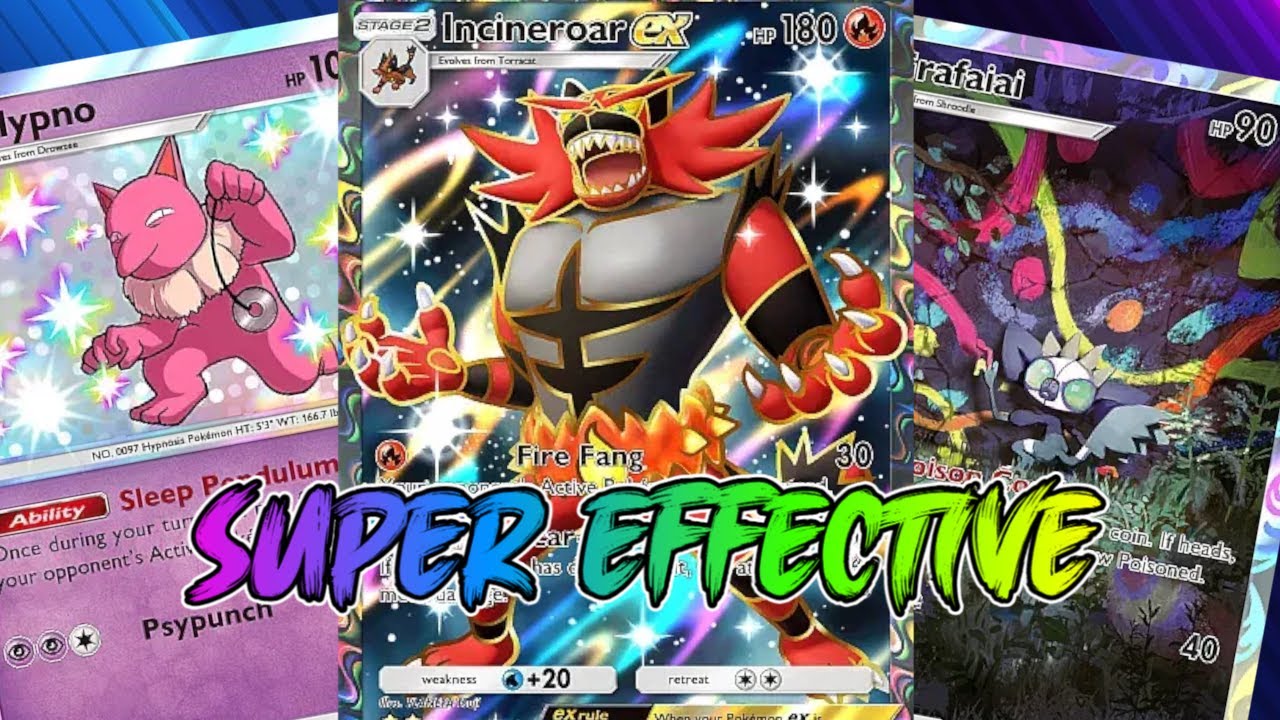 MAX EFFECTS and HUGE DAMAGE With Incineroar!! | Pokemon TCG Pocket ...