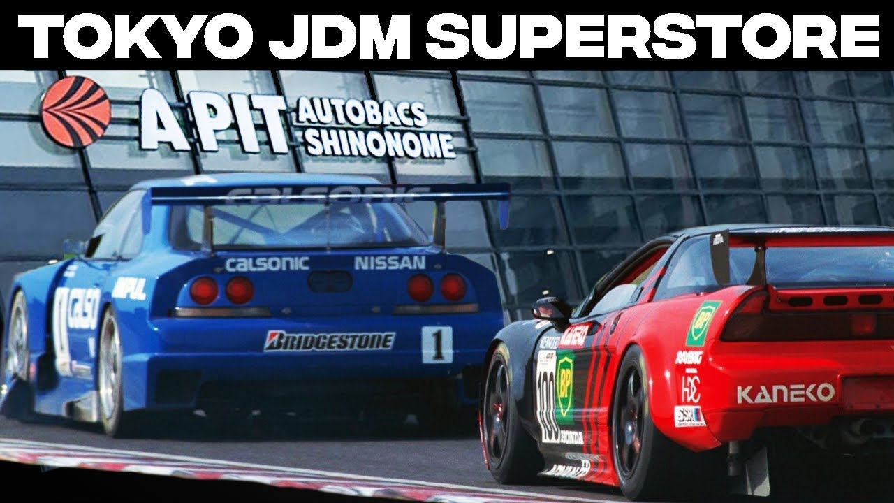 JDM Superstore in Tokyo! A PIT Autobacs! - YouTube