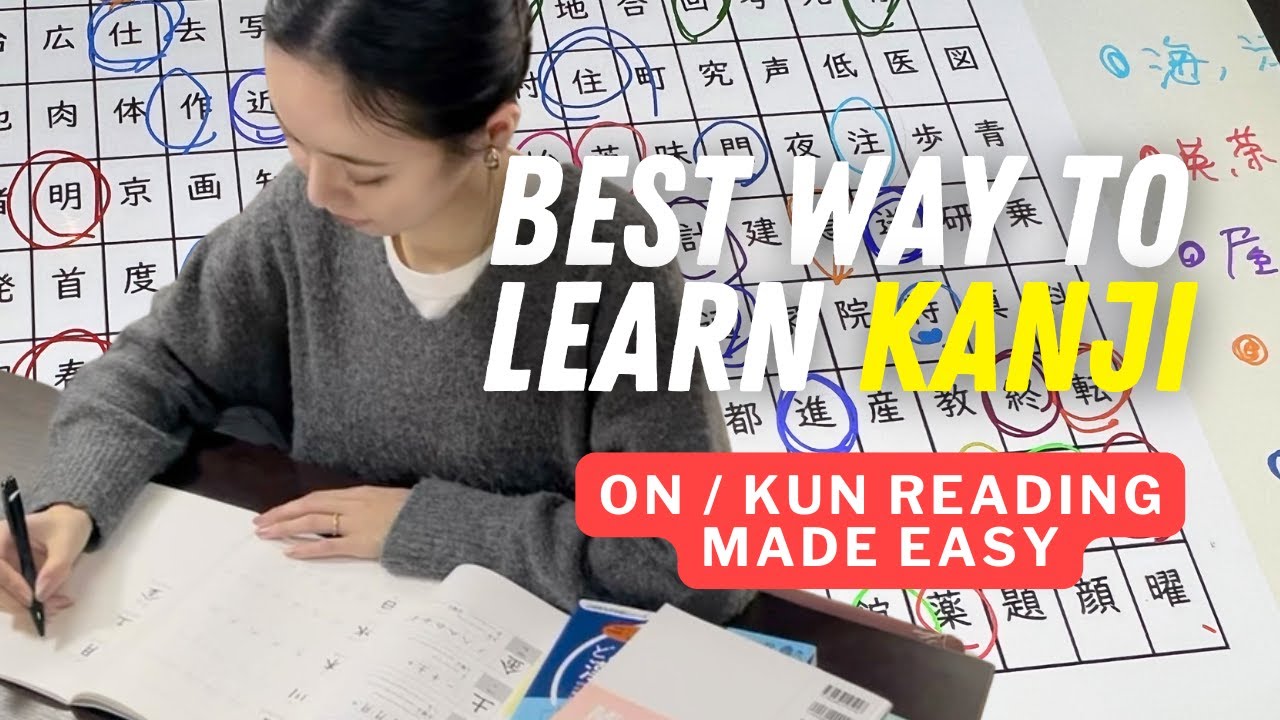 How to Actually Learn Kanji for Beginners Onyomi, Kunyomi & Meaning ...