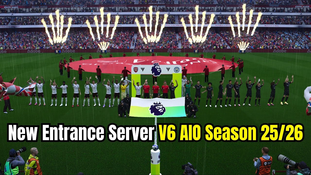 🚪 New Entrance Server V6 AIO 🔥 Season 25/26 ⚽ PES 2021 & FL 25 - YouTube