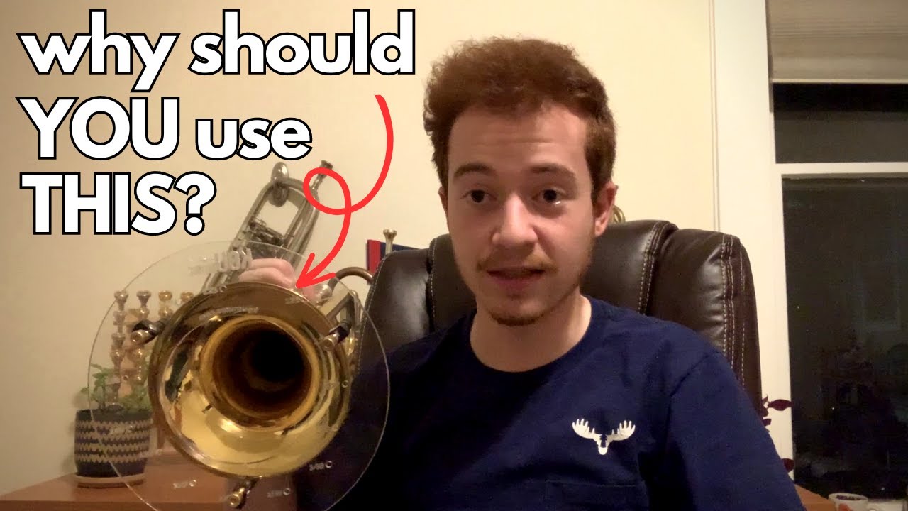 Product Review: DEFLECTOR for Trumpet Bell by KGU Music! - YouTube