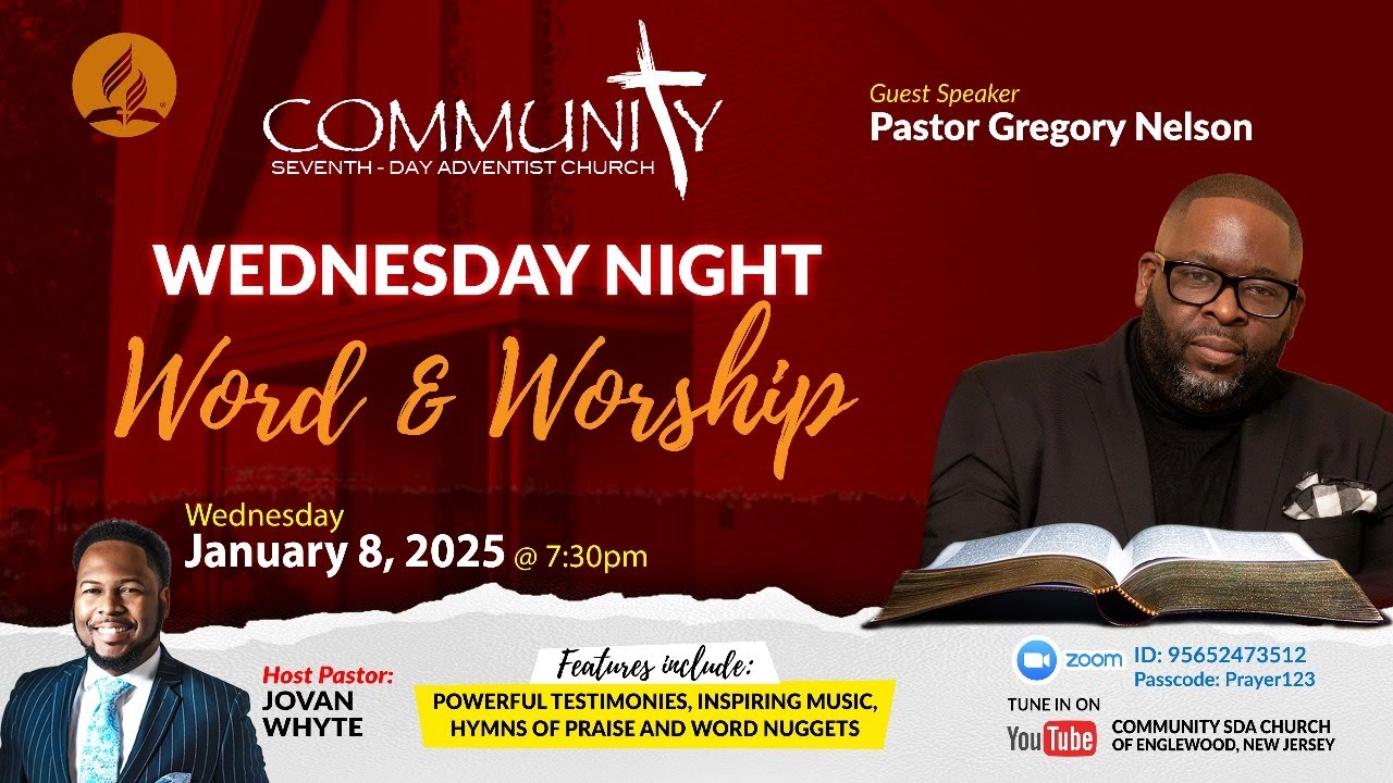 January 8th 2025 | Wednesday Night Word and Worship | Guest Speaker ...