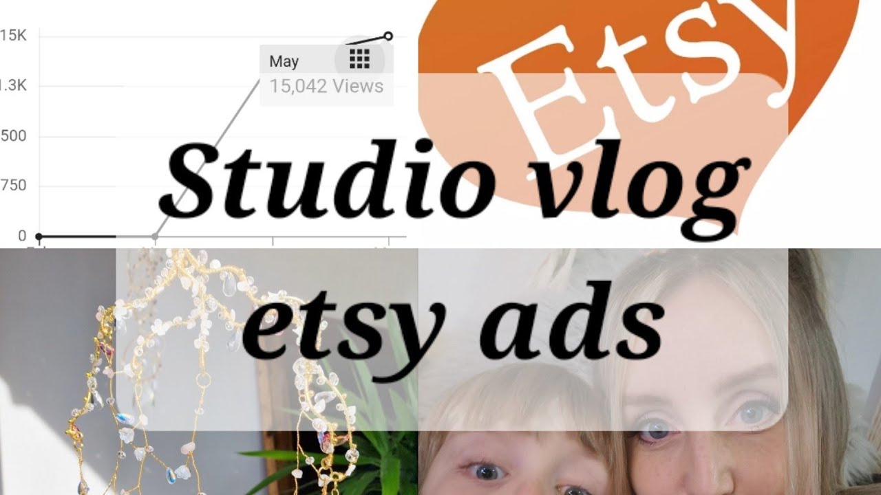 Etsy ads results 😬 studio vlog I tried etsy ads for a week - YouTube