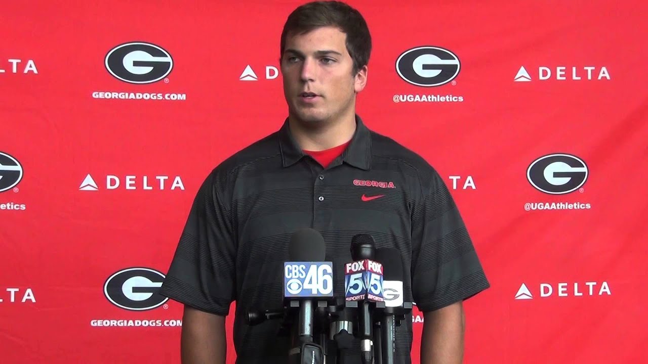 2015 UGA Media Day (Vanderbilt Week): Jake Ganus - YouTube