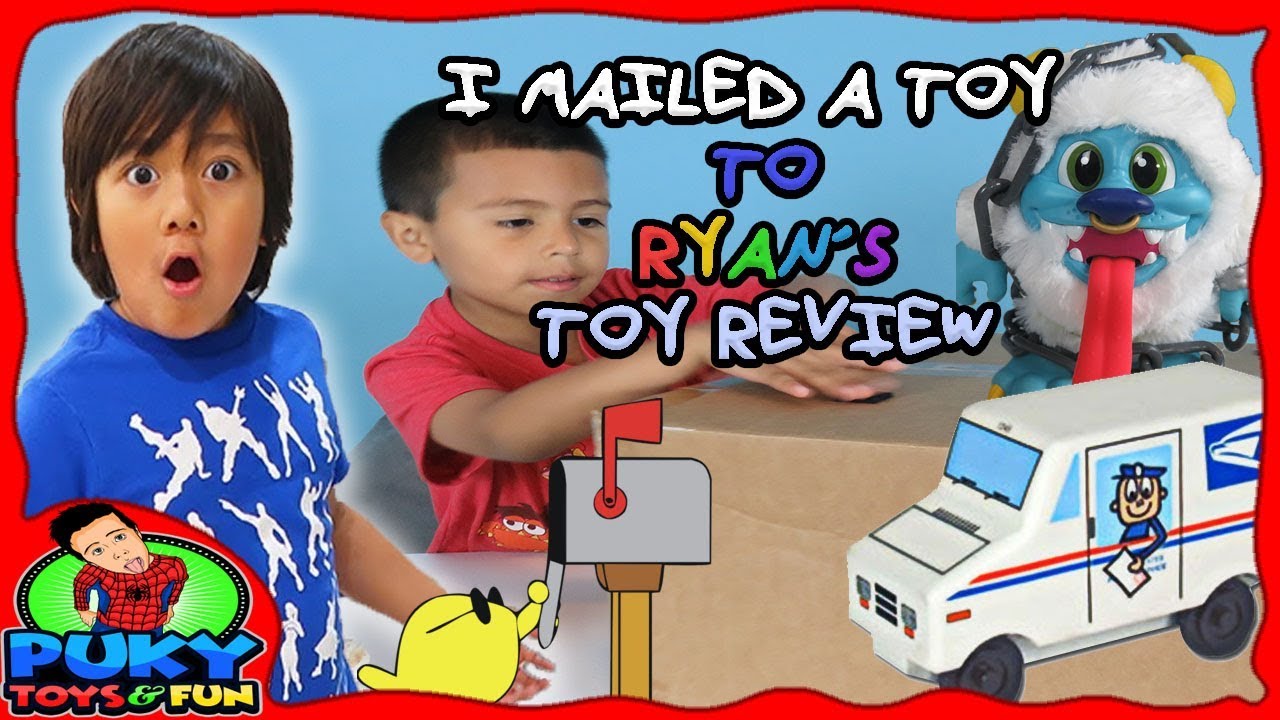 I Mailed A Toy Monster to Ryan's Toy Review and it Worked *Almost* Skit ...