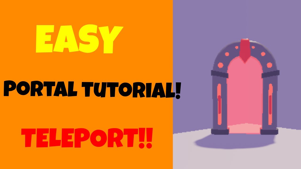 How to make a Portal system in Roblox Studio! - YouTube