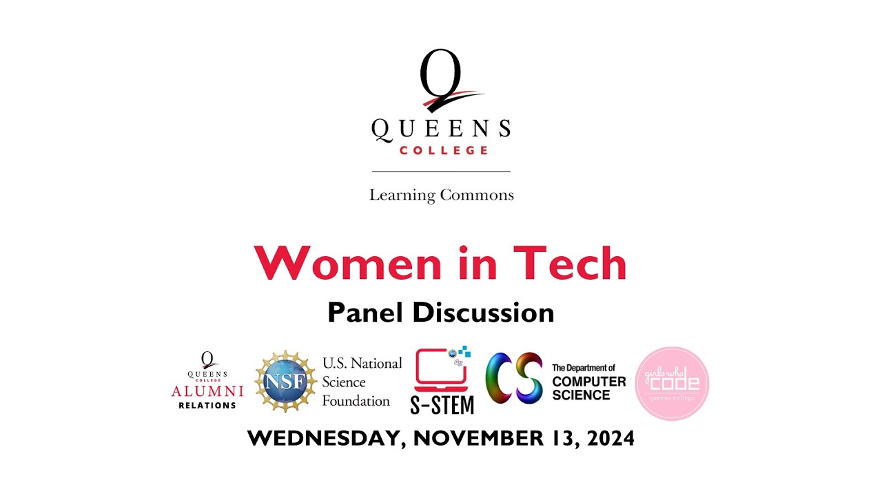 Fall 2024 Women in Tech Panel Discussion - YouTube