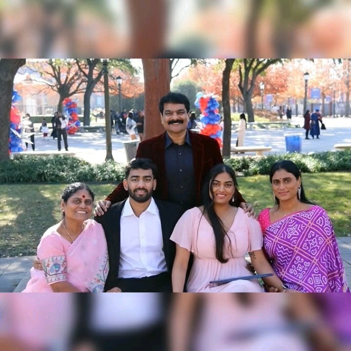YS Sharmila Son & Daughter Graduation Celebrations Exclusive Photos ...
