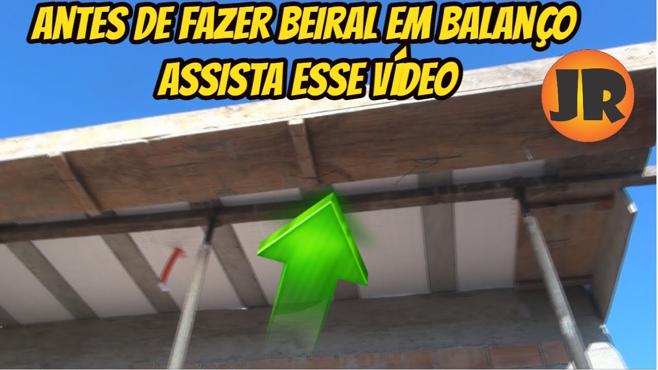 BEIRAL DE LAJE EM BALANÇO - YouTube
