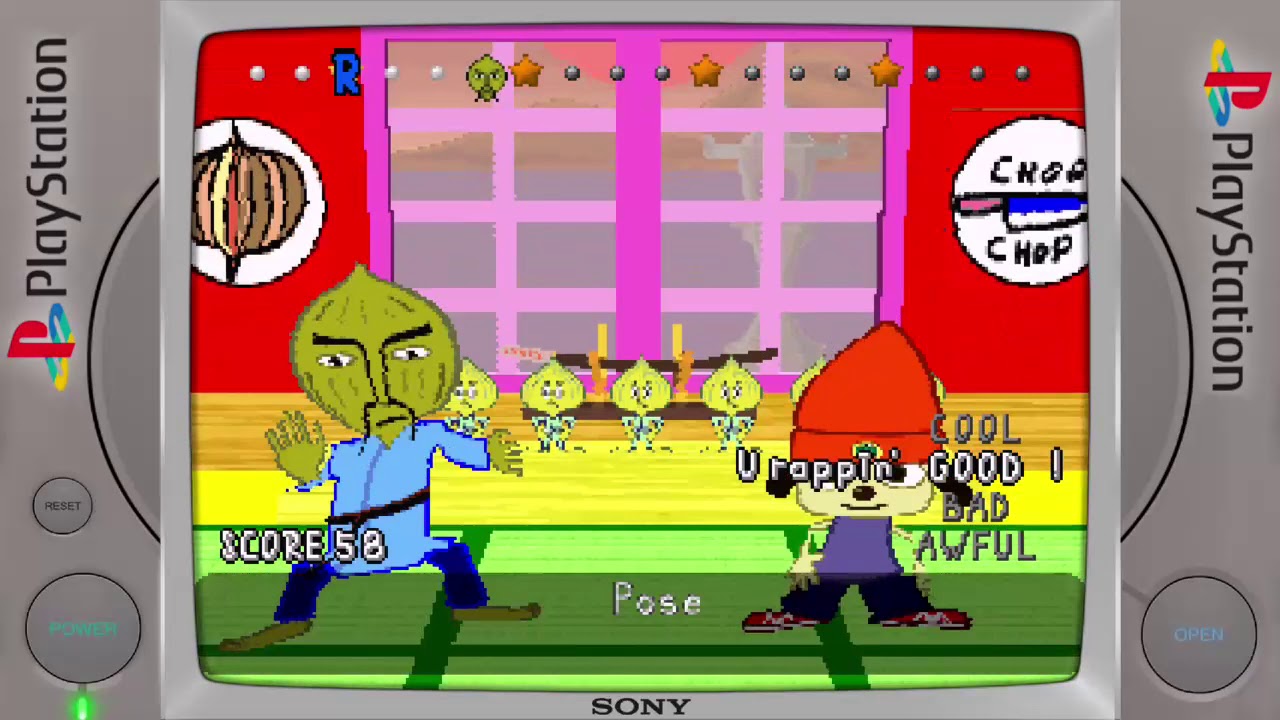 Xbox One - RetroArch - PCSX ReARMed - PaRappa the Rapper - YouTube