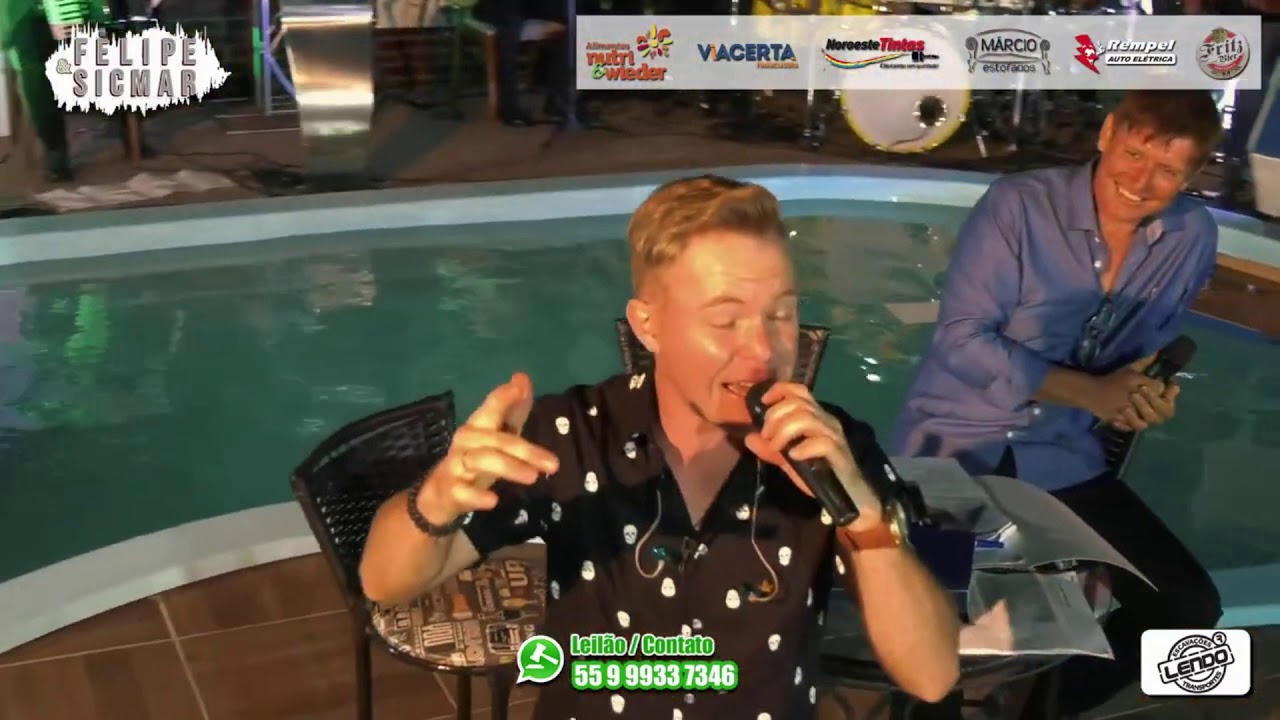 LIVE FELIPE E SICMAR EDITADA SEM FALAS/CORTES - YouTube