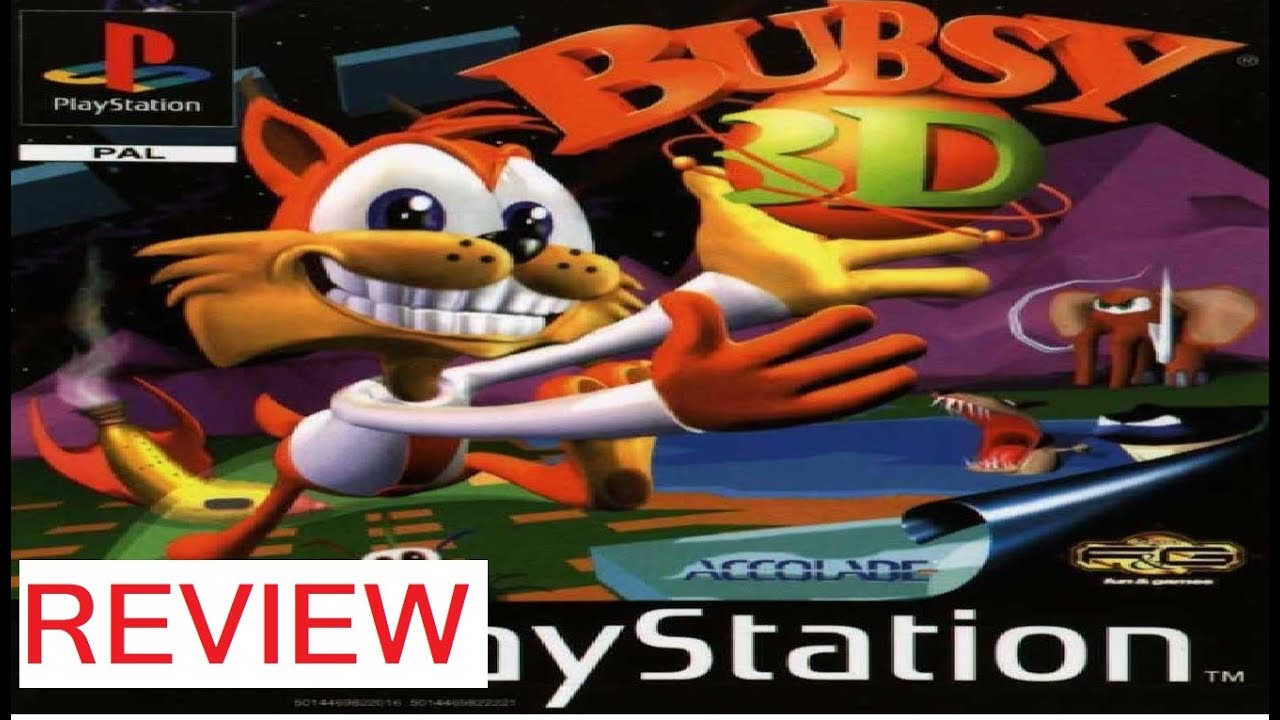 BUBSY 3D review - YouTube