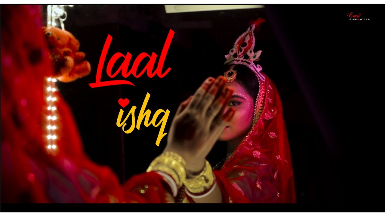 Bride Cinematic Shoot - Laal Ishq || bride cinematic video - YouTube