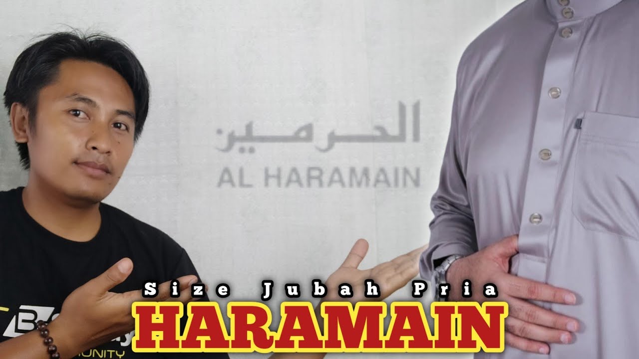 Ukuran Gamis Haramain Untuk Pria Dewasa - YouTube