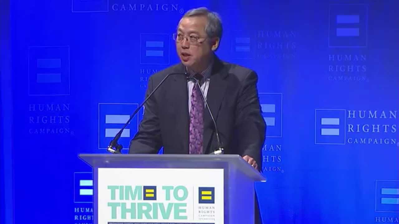 Richard Yep at the 2015 HRC Foundation's Time To THRIVE Conference ...