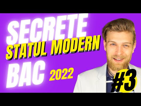 STATUL ROMÂN MODERN - ISTORIE BACALAUREAT - BAC 10 - YouTube