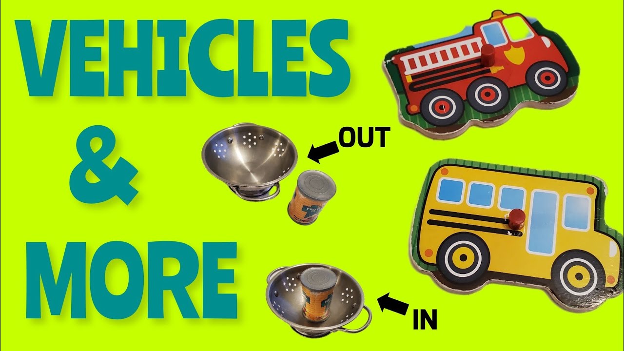 Toddler Play-N-Learn - Vehicles, Coping Skills & More - YouTube