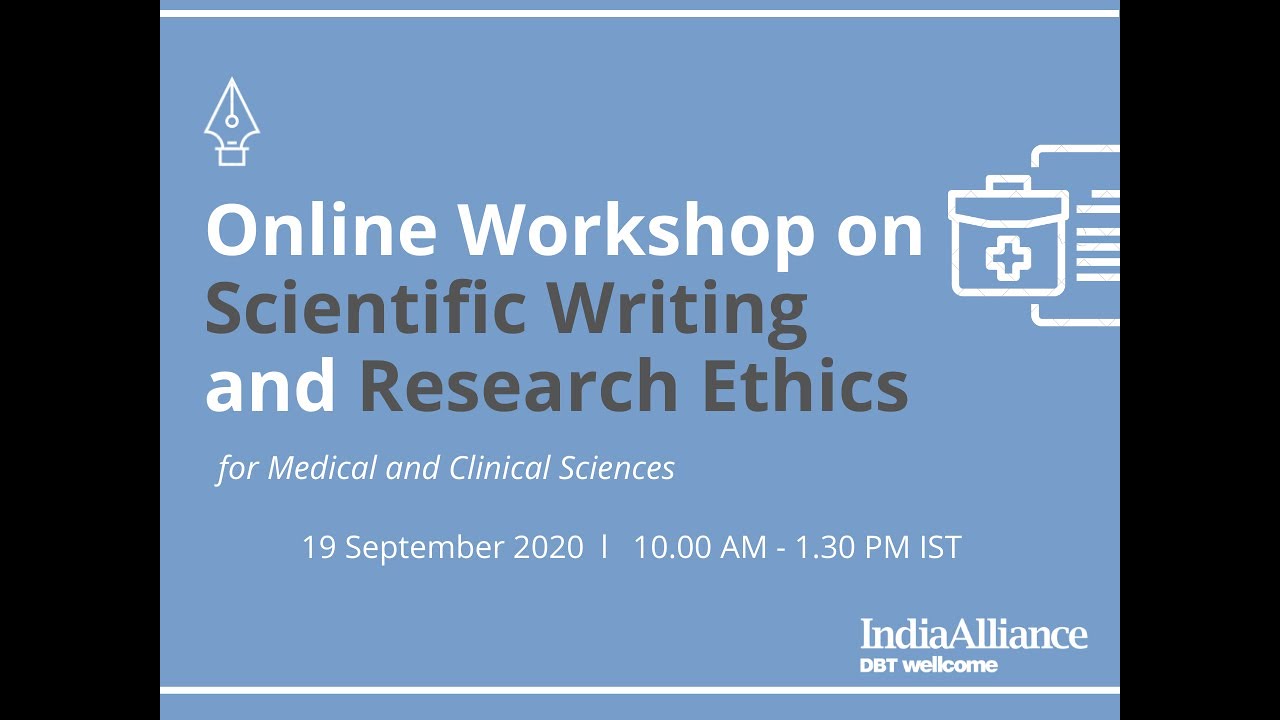 Workshop on Scientific Writing and Research Ethics for Medical and ...