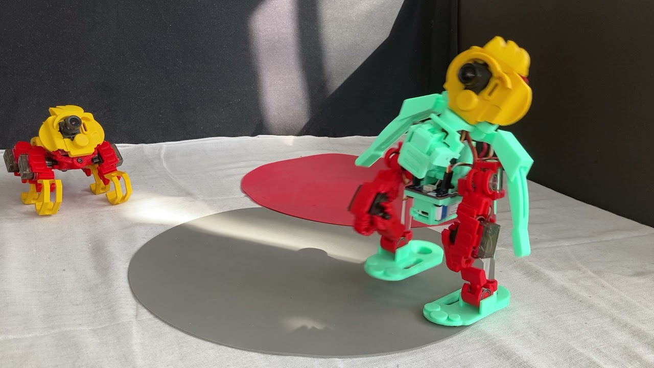 Arduino controlled 3-Servo Walking Robot - YouTube