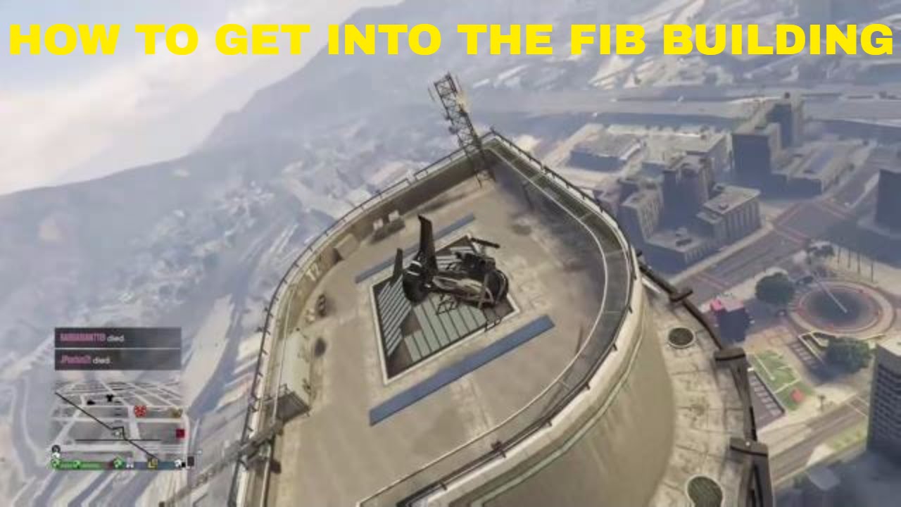 GTA 5 HOW TO GET INTO THE FIB BUILDING (PATCH 1.36) - YouTube