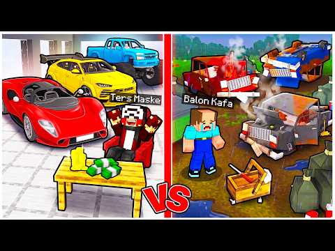 EN İYİ ARABA KİM SATIYOR !! - Zengin vs Fakir #55 - Minecraft