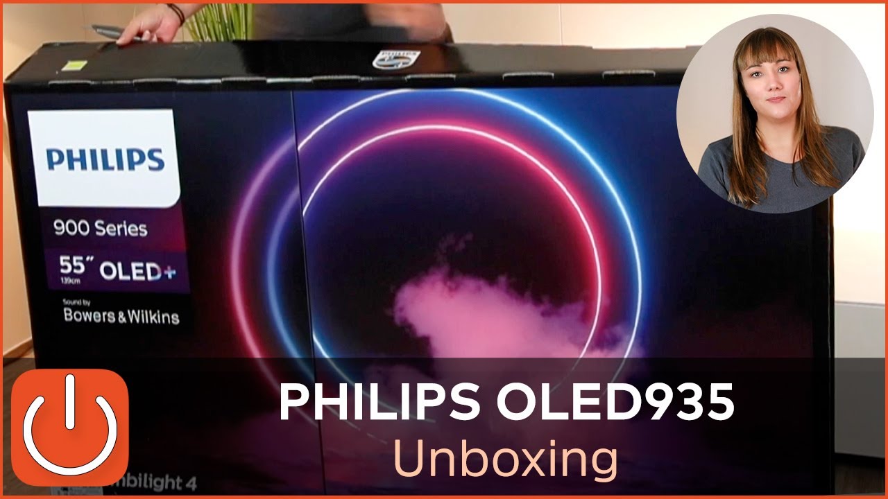 Unboxing Philips 55OLED935/12 Thomas Electronic Online Shop OLED 55 ...
