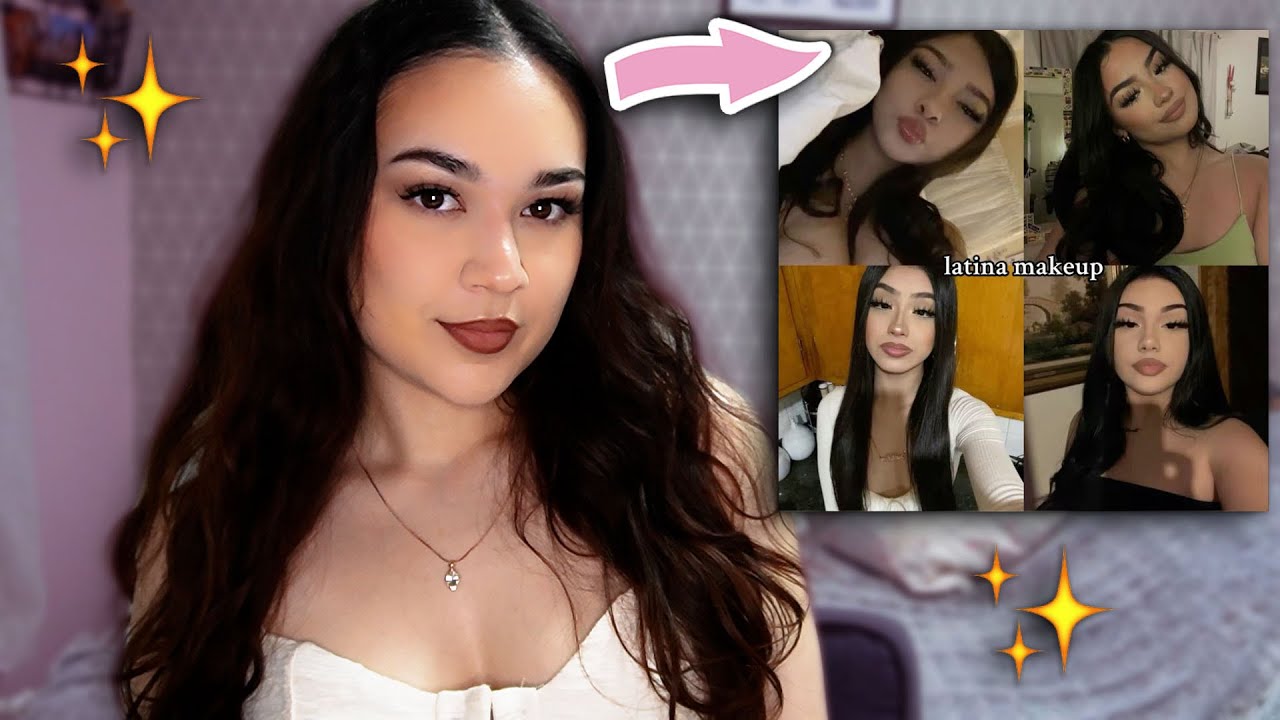 DE LATINA COPY N PASTE MAKEUP LOOK PROBEREN - YouTube