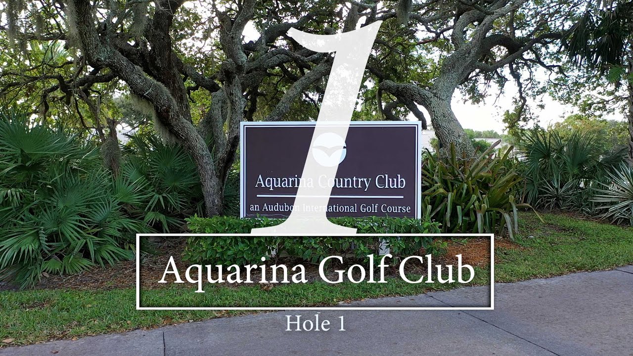 Aquarina Golf Hole 1 Drone Footage - YouTube