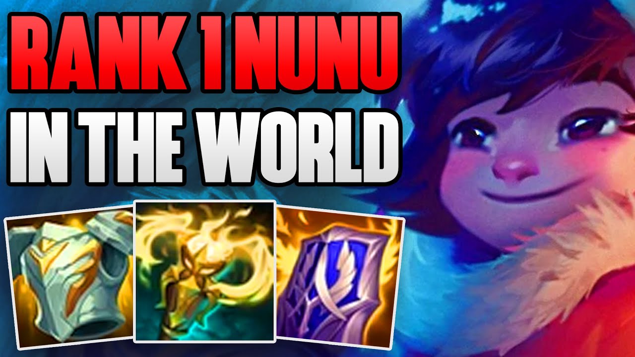 BEST NUNU IN THE WORLD FULL JUNGLE GAMEPLAY! | CHALLENGER NUNU ...