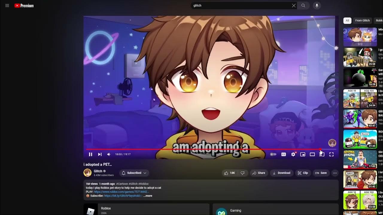 Will Glitch Ever Do A Face Reveal Part 2 Youtube