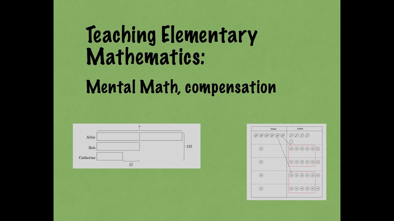 Using the Mental Math compensation strategy - YouTube