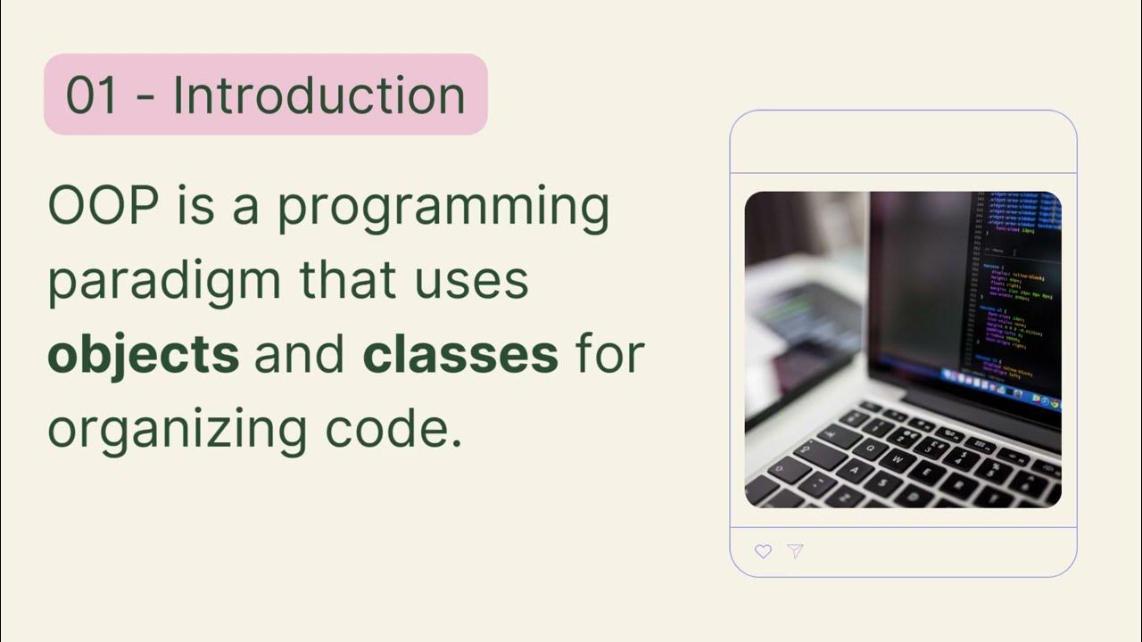 OOP Object Oriented Programming Introduction Part 1 - YouTube