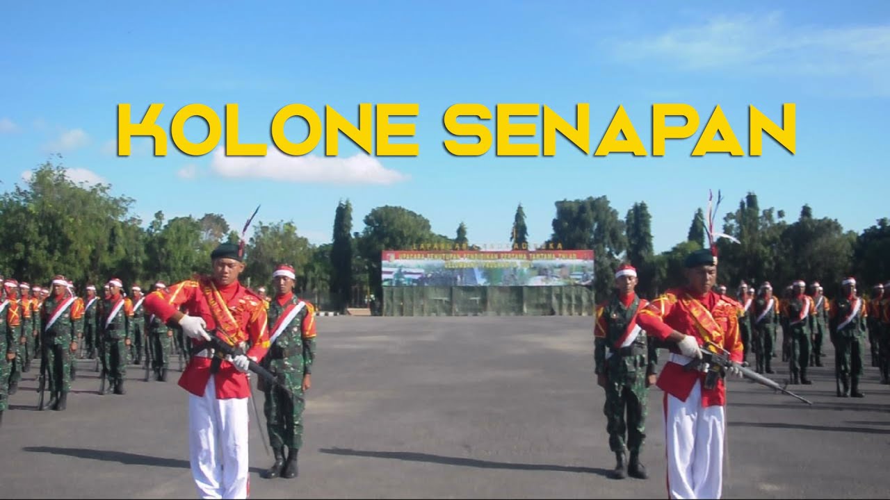 KOLONE SENAPAN ||| DIKMATA TNI AD GELOMBANG I TA. 2021 - YouTube