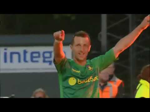 Kamil Wilczek gol Hobro - Brøndby 0-2 Superligaen 26.05.2016