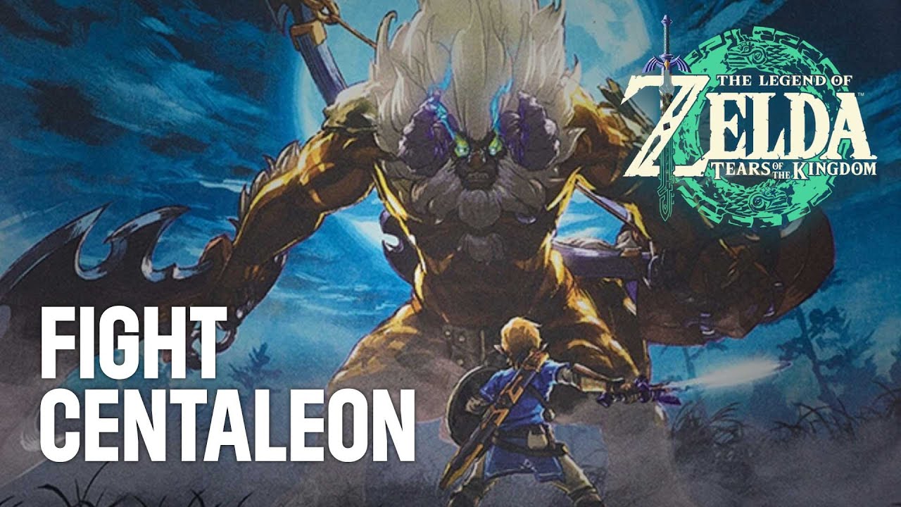 Centaleon fight Zelda Tears of the kingdom Emulador YUZU - YouTube