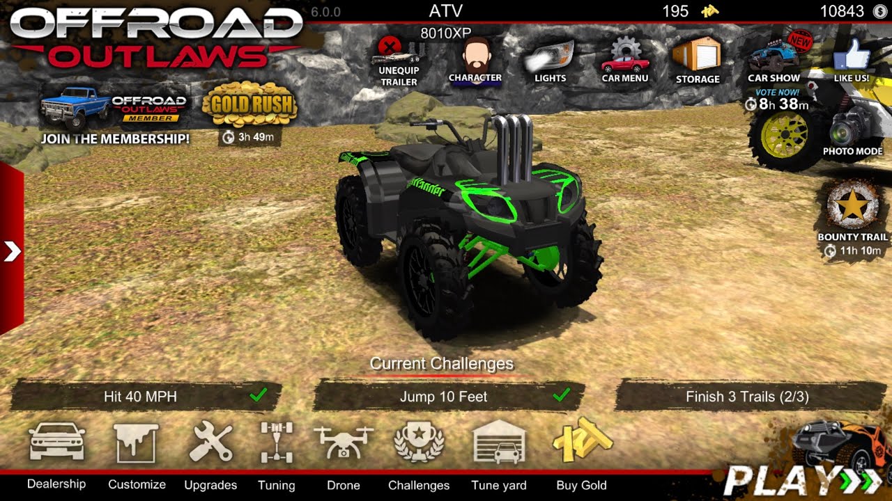 How to make Braden price Outlander in off-road outlaws - YouTube