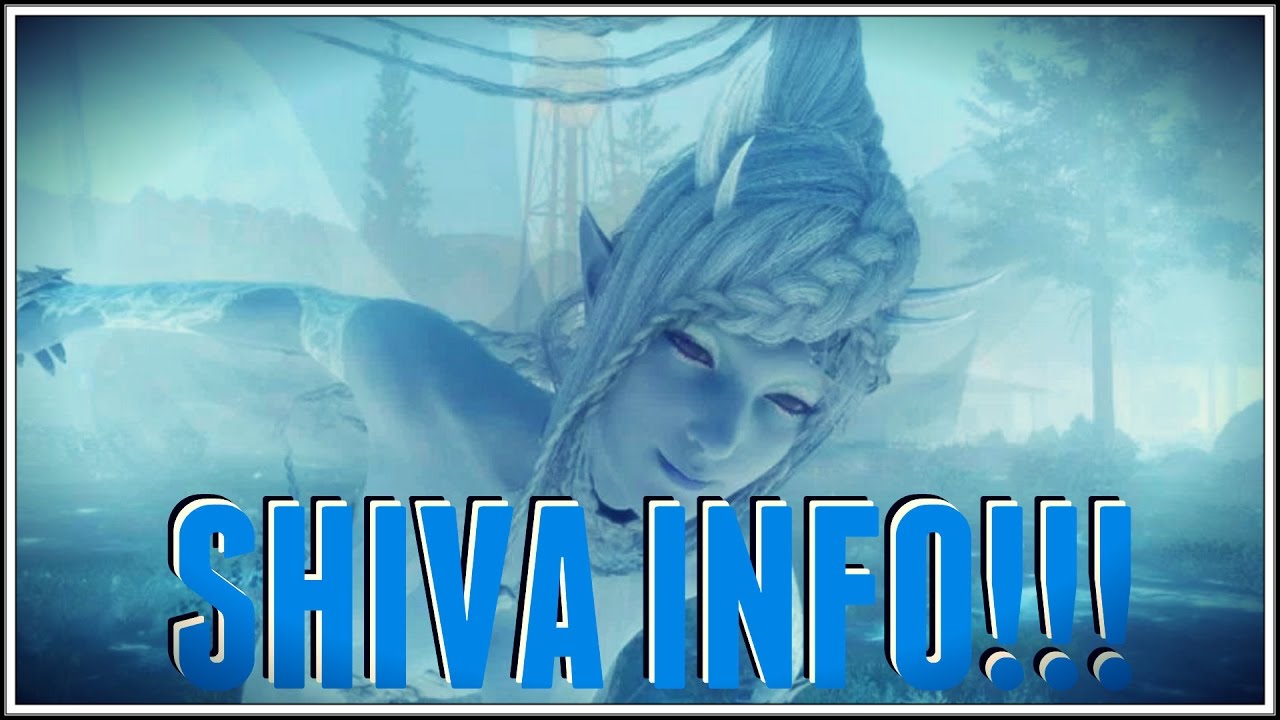 New Shiva Info! (Final Fantasy XV) - YouTube