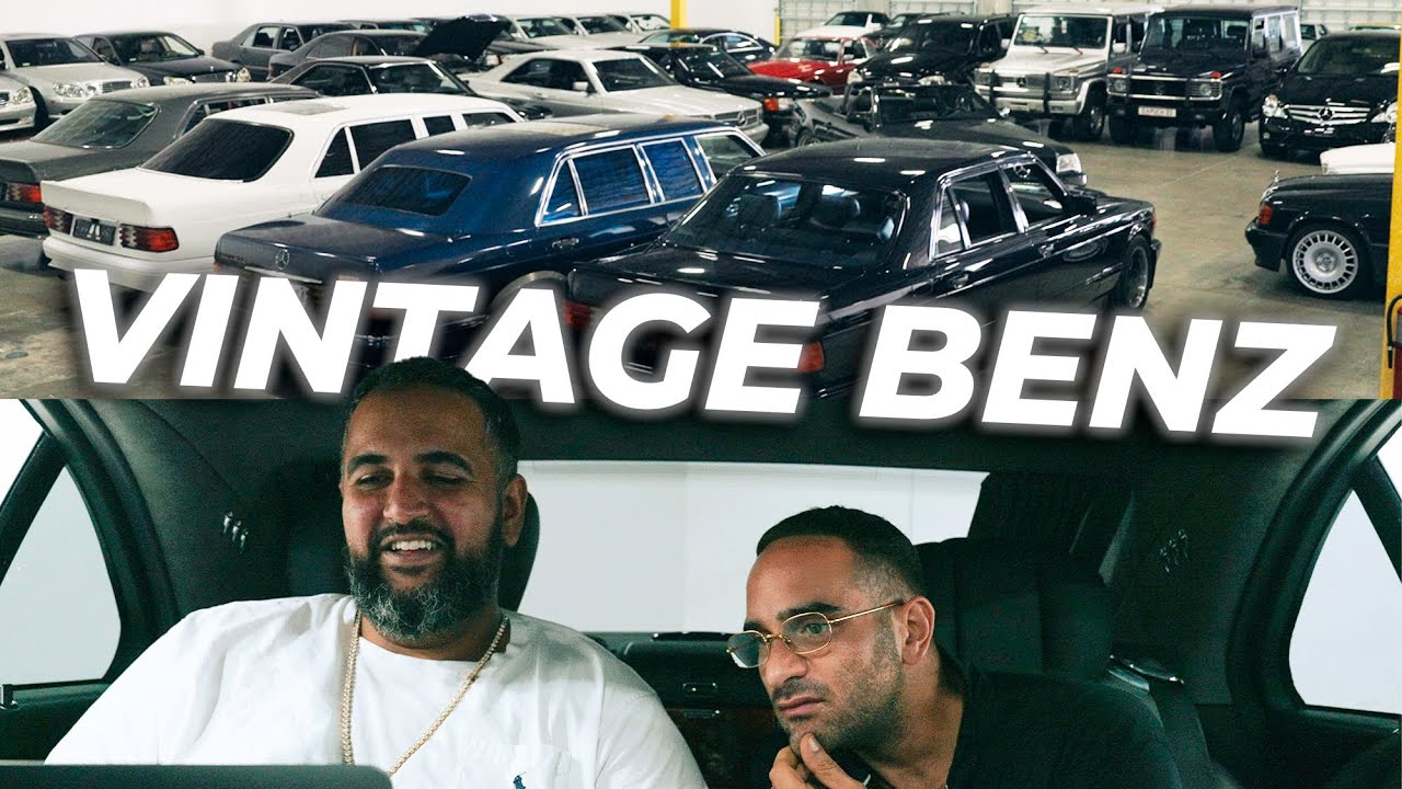 Managing 100+ VINTAGE Mercedes Collection! Koenig, AMG, SGS Styling ...