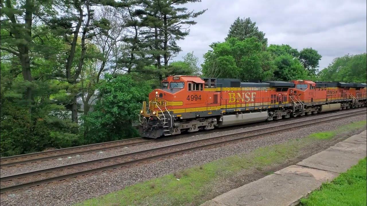 5/27/2022 BNSF 4994, BNSF 6195, BNSF 7391 - YouTube