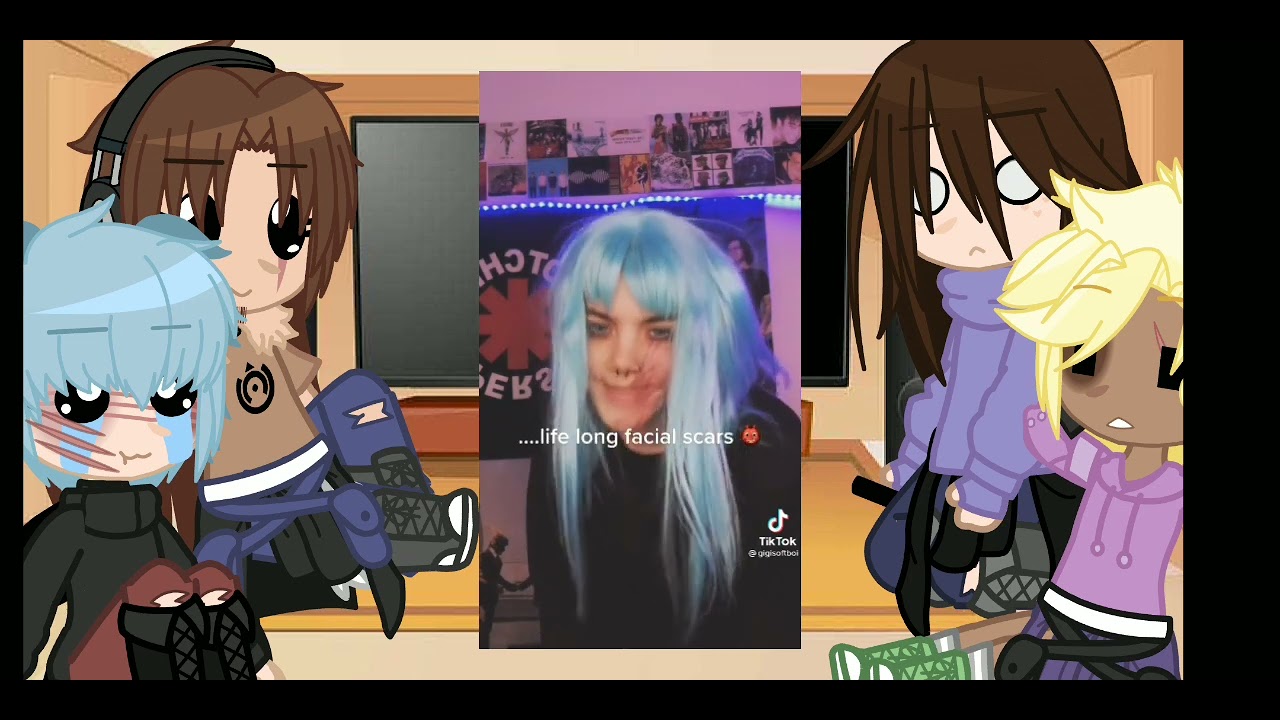 Sally Face Characters React to TikToks || Part 1 || Remake. || - YouTube