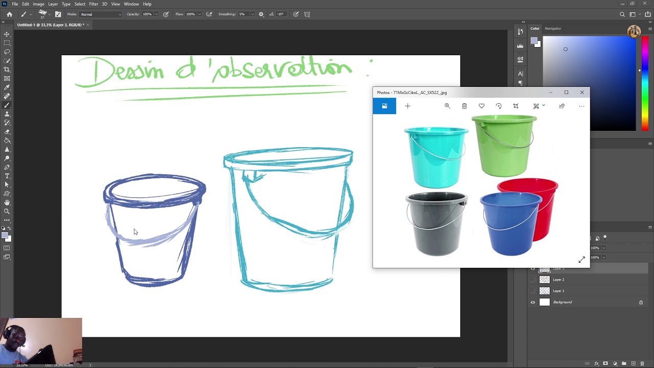 Le dessin et le dessin d'observation niveau 6EME et 5EME - YouTube