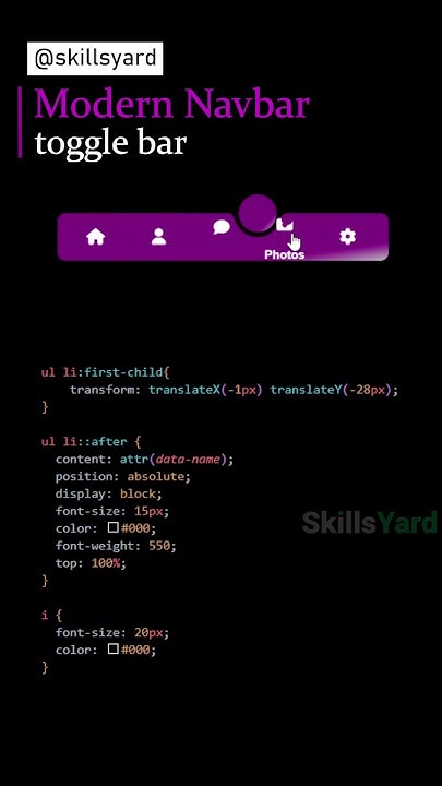 Css Modern Navbar Coding Webdevelopement Programming Tutorial Shorts Youtube