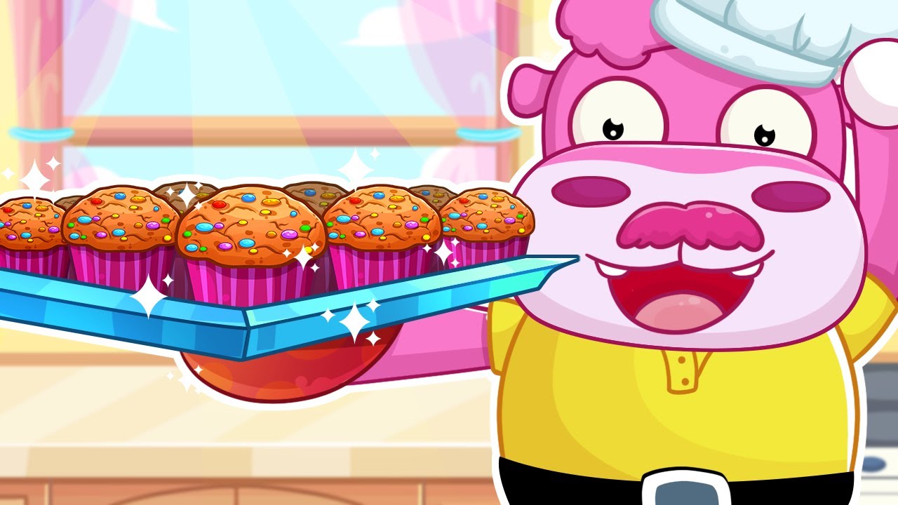 Muffin Man | Hippo Buno Nursery Rhymes & Kids Songs - YouTube