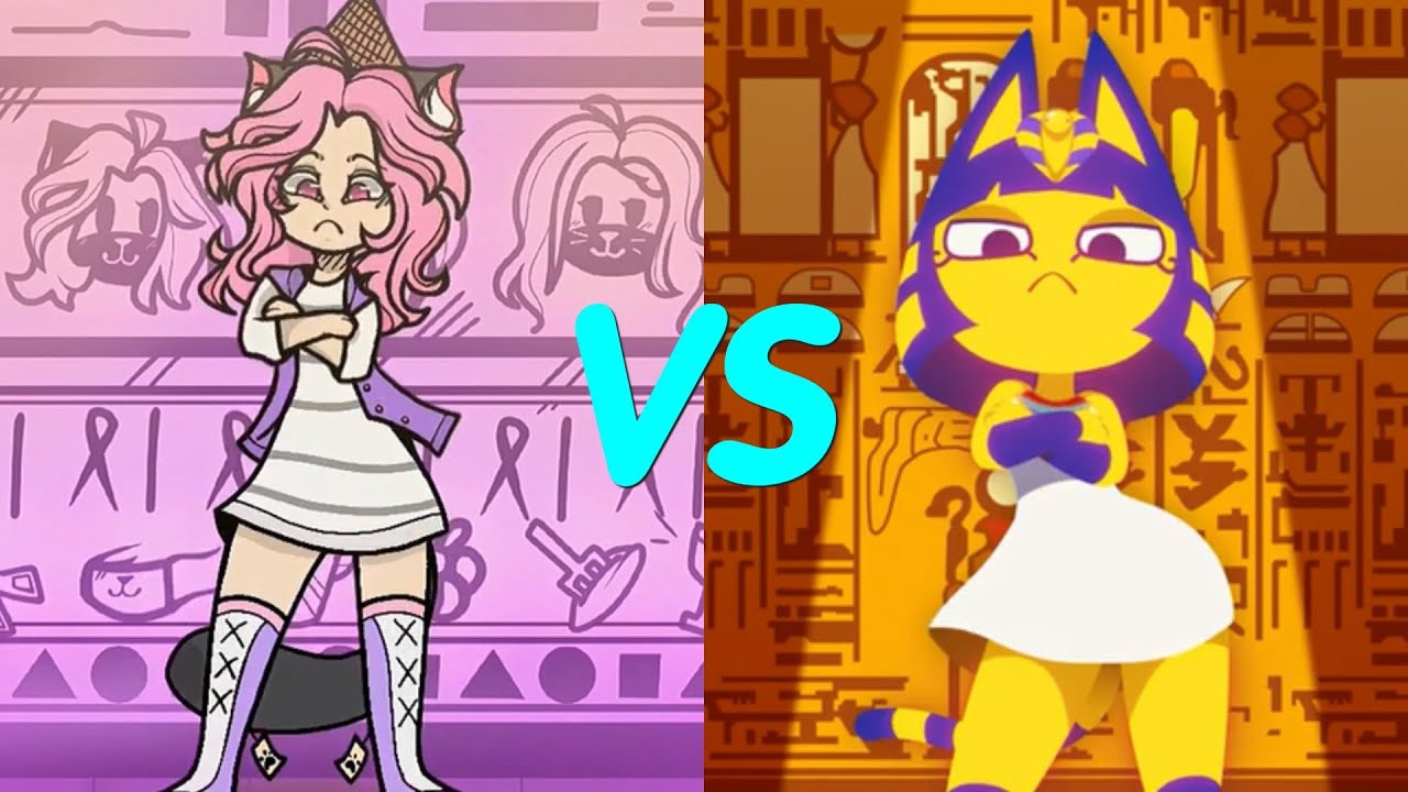 Ankha Dance VS Ankha but Лана anime dance meme animation - YouTube