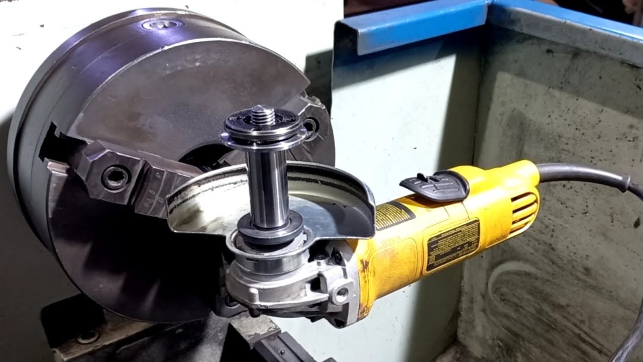 FABRICANDO ALONGADOR PARA LIXADEIRA NO TORNO MECÂNICO alongador ...