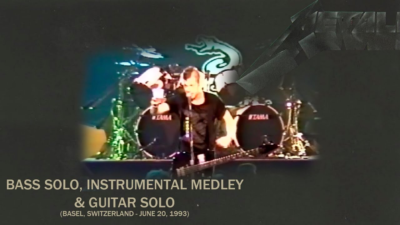 Metallica: Instrumental Medley & Solos (Basel, Switzerland - June 20 ...